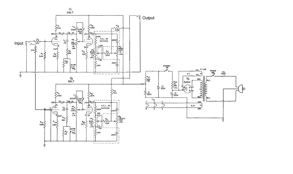 Ampeg Based Piezo Preamp Build